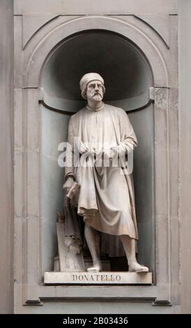 Sculpture of Donatello, Italian sculptor, 1386-1466, Glyptothek ...