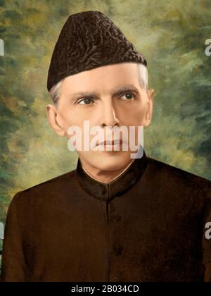 Muhammad Ali Jinnah (1876 –1948) lawyer, politician, and the founder of ...