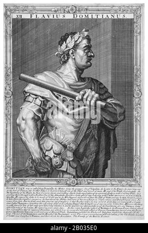 Domitian (Titus Flavius Domitianus), (51-96). Roman Emperor from 81 to ...