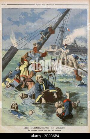 The First Sino-Japanese War, 1 August 1894 – 17 April 1895, fought ...