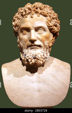 Bust of the Roman Emperor Didius Julianus Stock Photo - Alamy