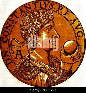 Constantius II (317-361) was Emperor Constantine I's third son, and ...