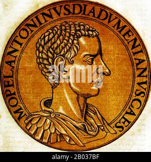 Roman Emperor Diadumenian, 208-218. Marcus Opellius Antoninus ...