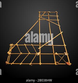 Marshall Islands stick charts were made by native Marshallese sailors ...
