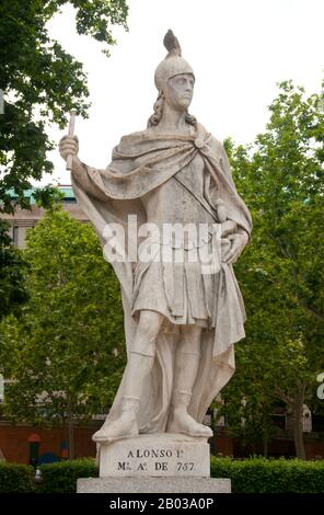 Fruela I, King of Asturias Stock Photo - Alamy