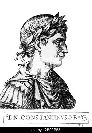 Constantius II (317-361) was Emperor Constantine I's third son, and ...