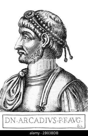 Arcadius, Flavius Arcadius Augustus, was Eastern Roman Emperor from 395 ...