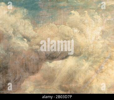 John Constable, Cloud Study, painting circa 1821 Stock Photo - Alamy