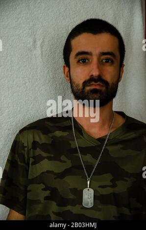 Istanbul, Turkey. January 9, 2019; Angry Soldier After the Operation ...