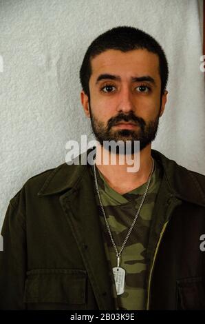 Istanbul, Turkey. January 9, 2019; Angry Soldier After the Operation ...