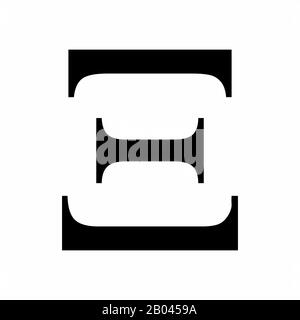 Xi greek letter icon Stock Vector Image & Art - Alamy