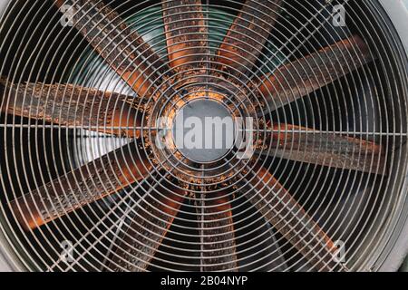Industrial ventilation fans production in metalworking factory Stock ...