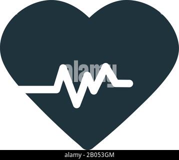 blood pressure, silhouette style icon vector illustration design Stock ...