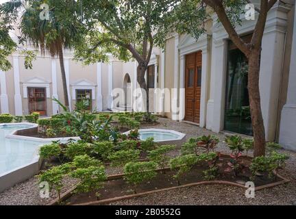 Facade of the Museo Casa Montejo, Merida, Yucatan, Mexico Stock Photo ...