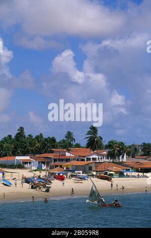 BRAZIL, NATAL, VIEW OF BEACH Stock Photo - Alamy