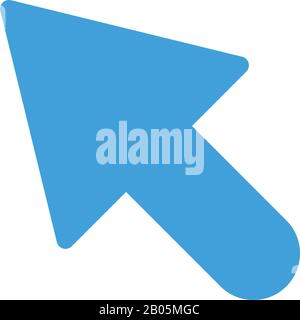 Cursor trendy element icon. Simple illustration of cursor trendy ...