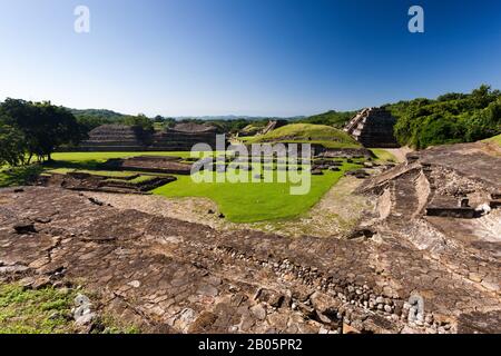 Pyramids complex of El Tajin, in jungle, most important north-east ...
