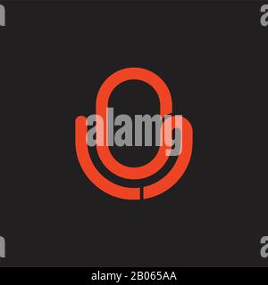 stylish mic background design art Stock Vector Image & Art - Alamy