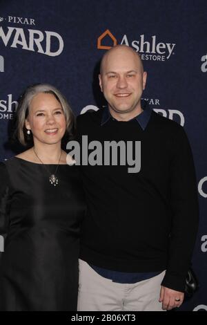 Michele Scanlon, Dan Scanlon 02/18/2020 The World Premiere of "Onward ...