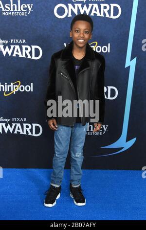 Actor Ramon Reed attends the red carpet premiere of Freaky Friday at ...