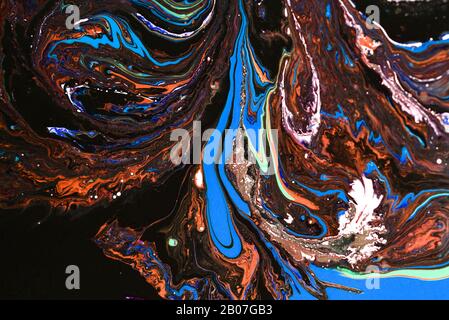 Creative ebru background with beautiful marbling texture abstract ...