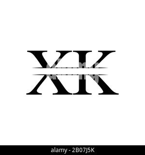 Letter XK logo icon design template elements Stock Vector Image & Art ...