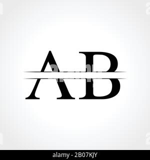 AB Letter Linked Business Logo. AB Logo Design. AB logo Design for ...