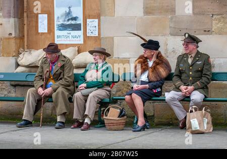 World War II: Clothing Fashions Woman modelling the latest utility ...