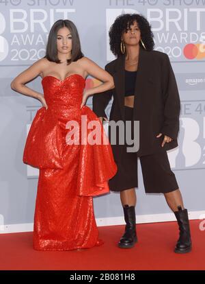 Mabel (Mabel McVey) and mother, Neneh Cherry The 40th Brit Awards 2020 ...