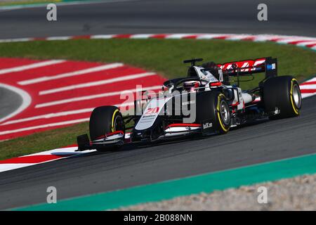 Kevin Magnussen and the Haas VF-20 during the day 5 of the formula 1 ...