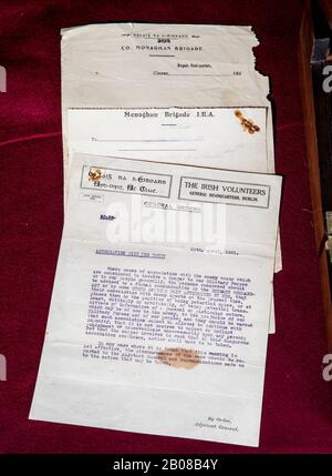 General Orders from the IRA with headed letters from the Monaghan ...