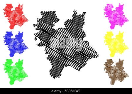 Central Banat District (Republic of Serbia, Districts in Vojvodina) map ...