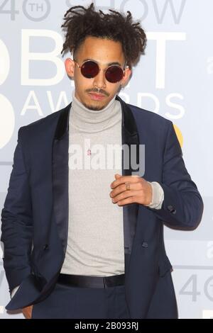 Jordan Stephens attends the 40th Brit Awards Red Carpet arrivals at The ...