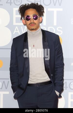 Jordan Stephens attends the 40th Brit Awards Red Carpet arrivals at The ...