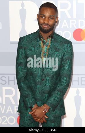 Dave attends the 40th Brit Awards Red Carpet arrivals at The O2 Arena ...