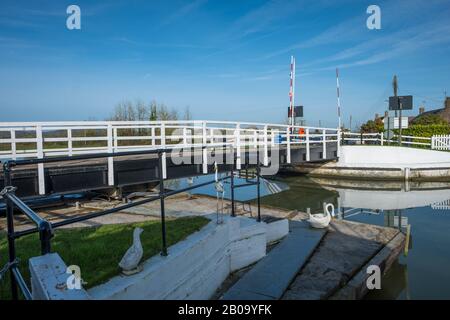 Gloucester and sharpness Canal at Purton Stock Photo - Alamy