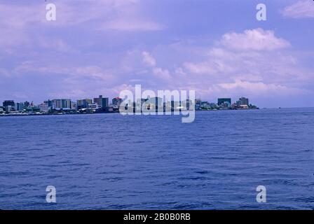 Maldives City Of Male Skyline Stock Photo - Alamy