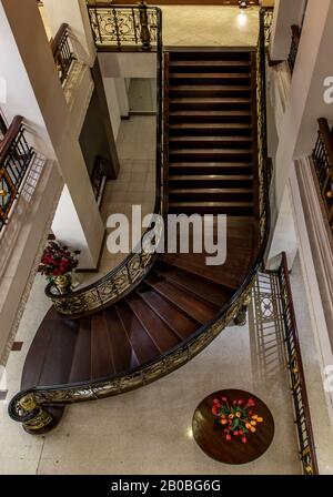 Interiors of a hotel lobby, Bangkok, Thailand Stock Photo - Alamy
