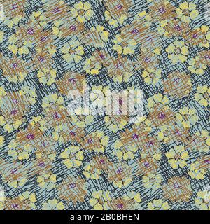 Vector neutral glitch texture seamless background. Abstract dense ...