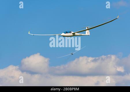 Gliders fly in the sky, Germany Stock Photo - Alamy