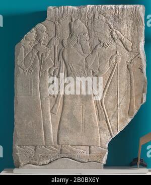 Relief panel from Northwest Palace of Ashurnasirpal II (reign 883-859 ...