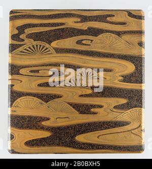 Ink-stone box (Suzuri-bako), Rinpa style, 1590s Stock Photo - Alamy