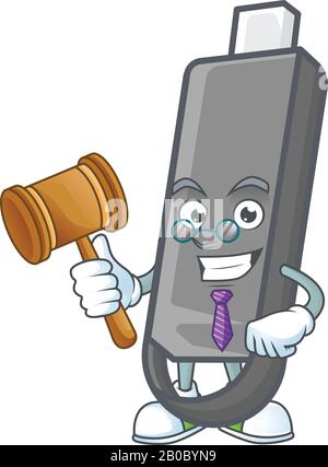 File folder icon in comic style. Documents archive cartoon vector ...