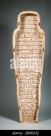 Egypt, mummy box, inner box, wood, polychromy, 61 x 50 x 185 cm, Third ...