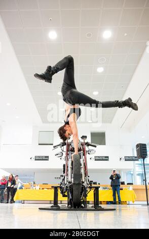 Hamburg, Germany. 20th Feb, 2020. During a press conference for the ...