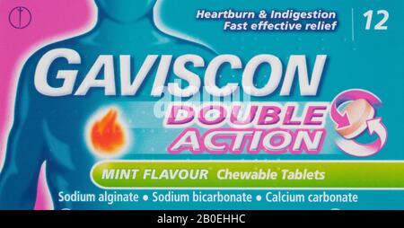 Packet of Gaviscon tablets Stock Photo - Alamy
