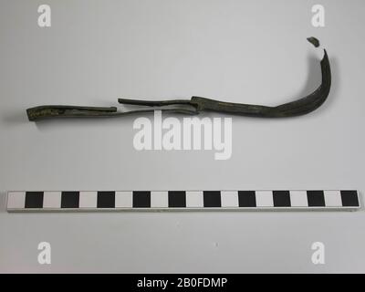 The Netherlands Roman period, strigilis, skin scraper, metal, bronze ...