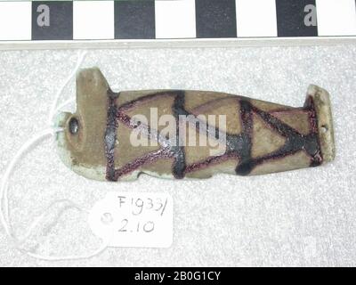 statue, god, Horuszoon, Hapi, standing, amulet, god, faience, 4,9 cm ...