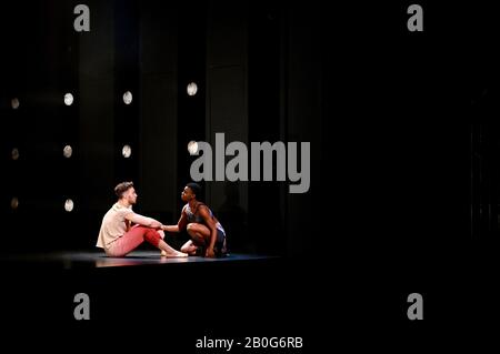 Nafisah Baba, Lukas McFarlane. Message in a Bottle Photocall ...