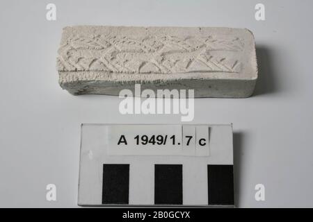 Plaster cast of cylinder seal A 1949 Stock Photo - Alamy